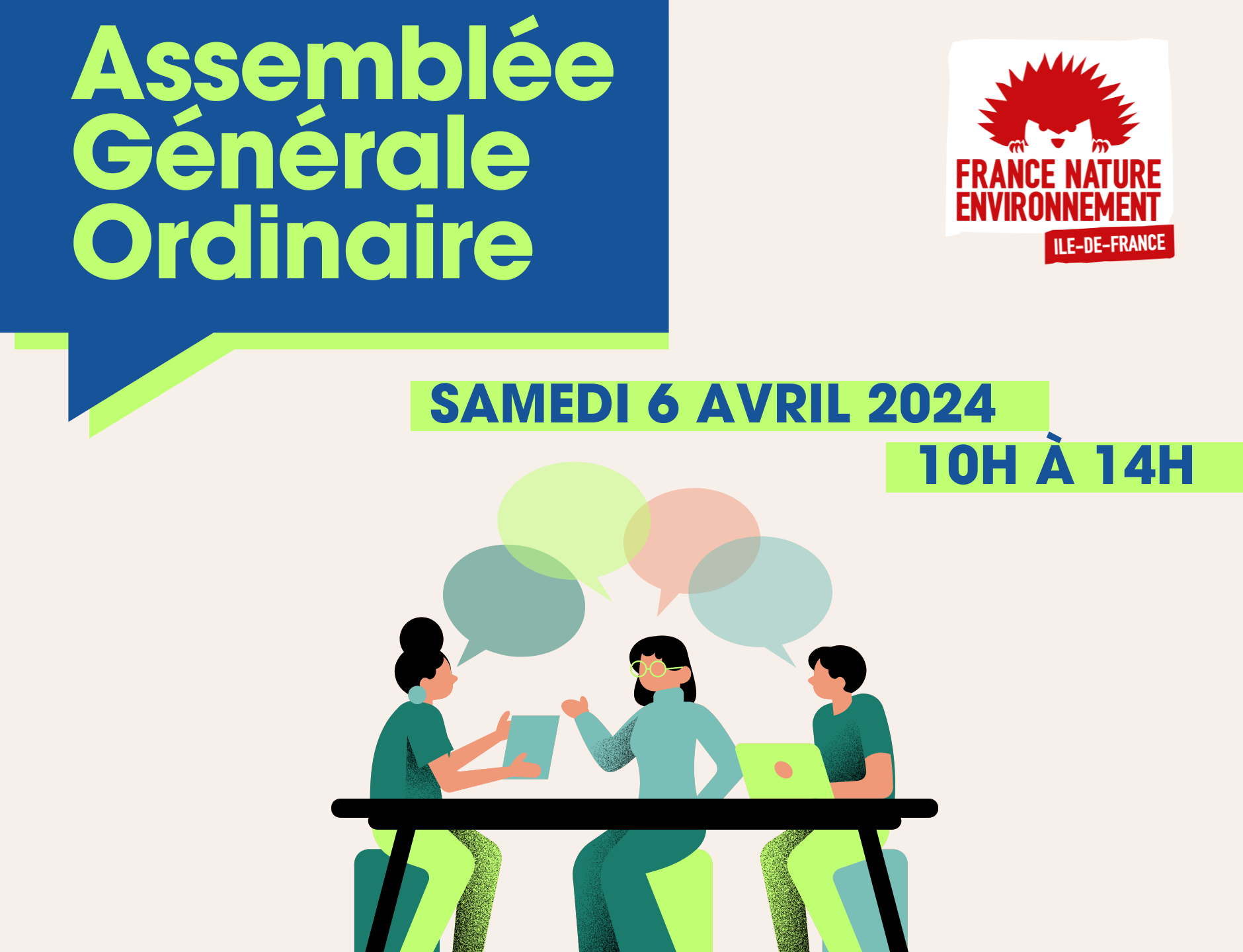 Assemblée générale annuelle de FNE Ile-de-France | FNE Île-de-France